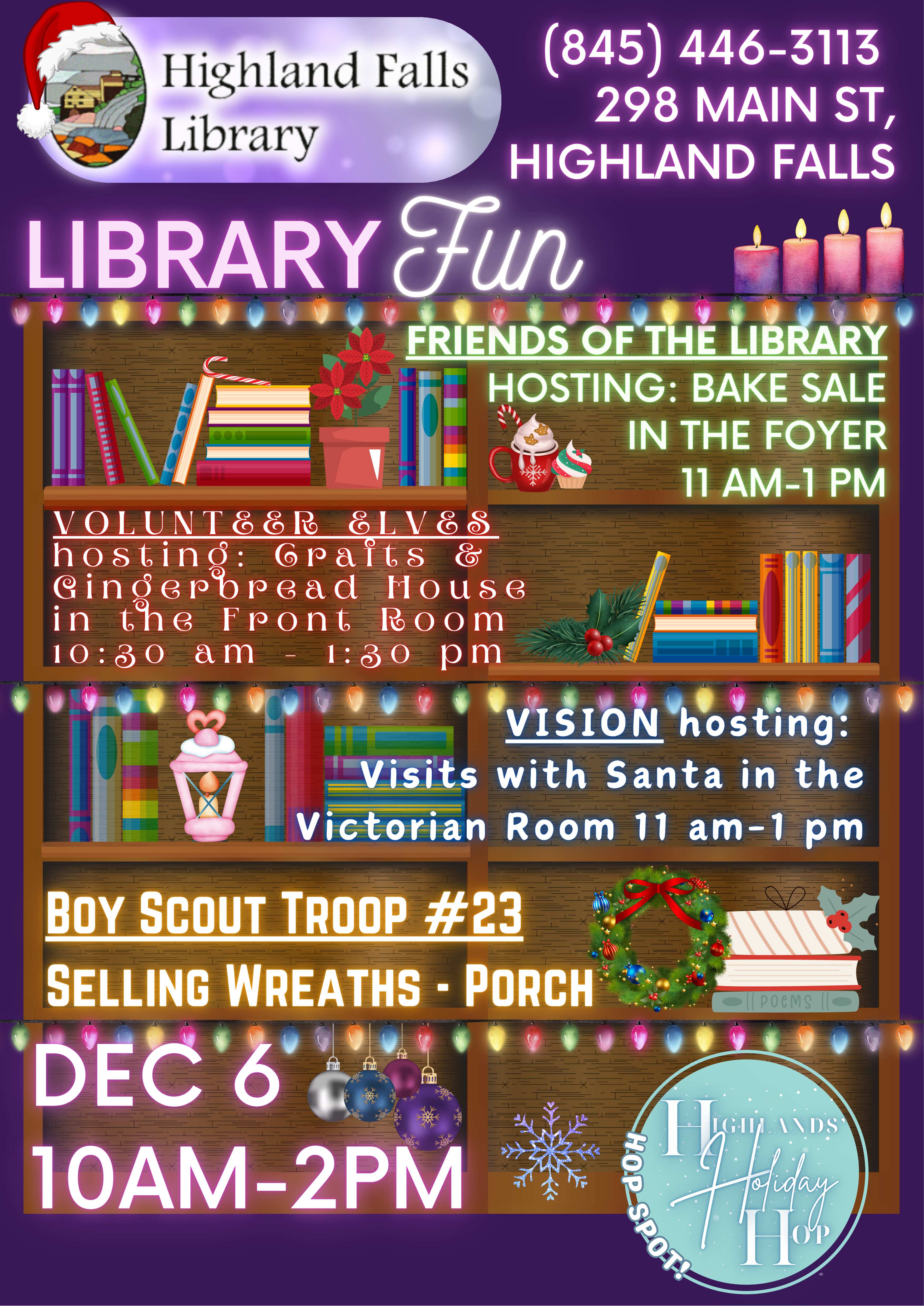 Photos from Holiday Hop 2025 at the Library | Serving the residents of ...